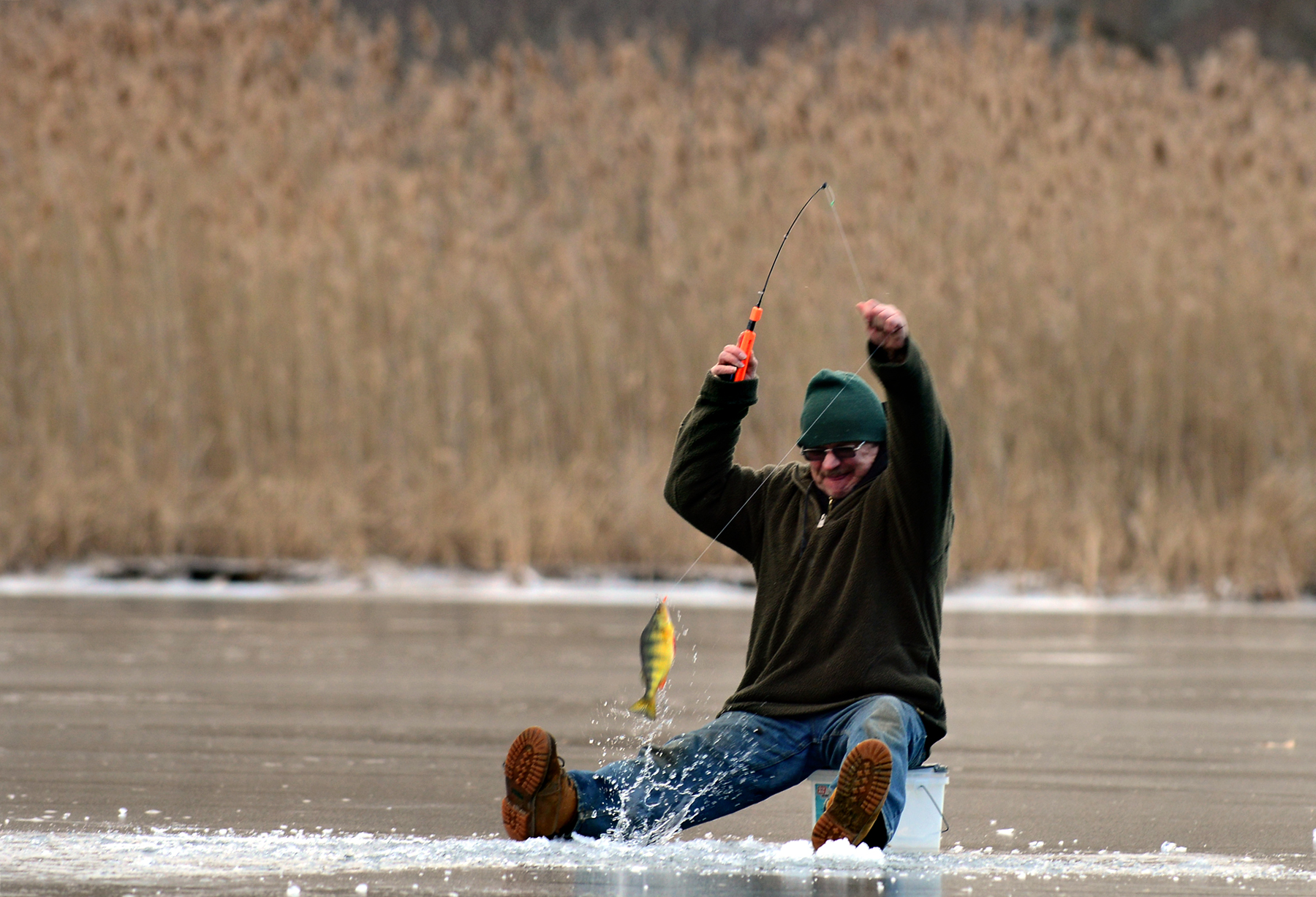 Anglers head out on the ice