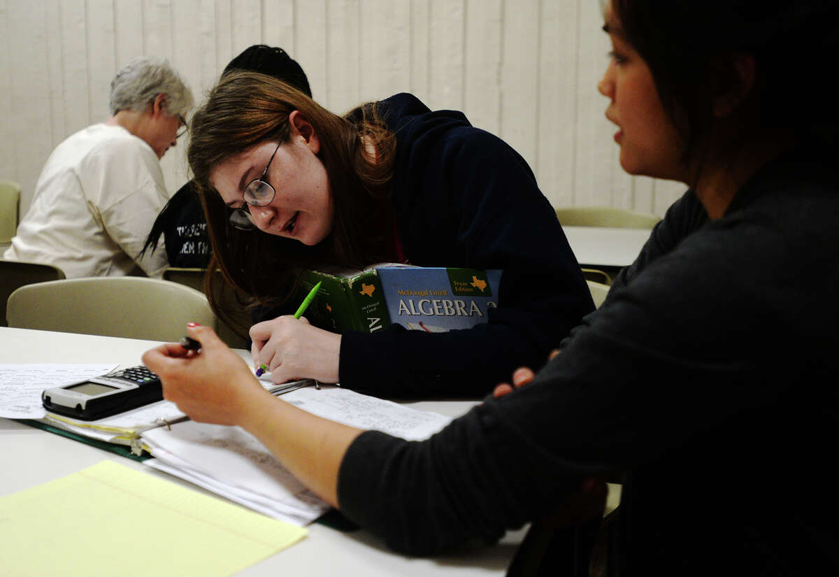 Lamar, BISD students team up for free math tutoring