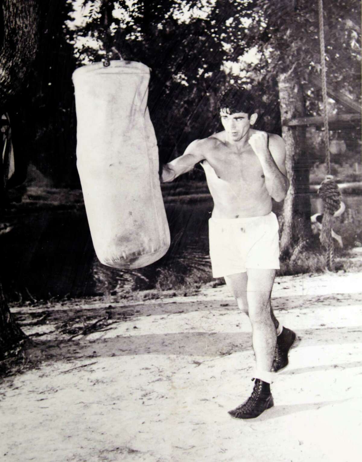 Conroe painting honors 'Backwoods Battler'