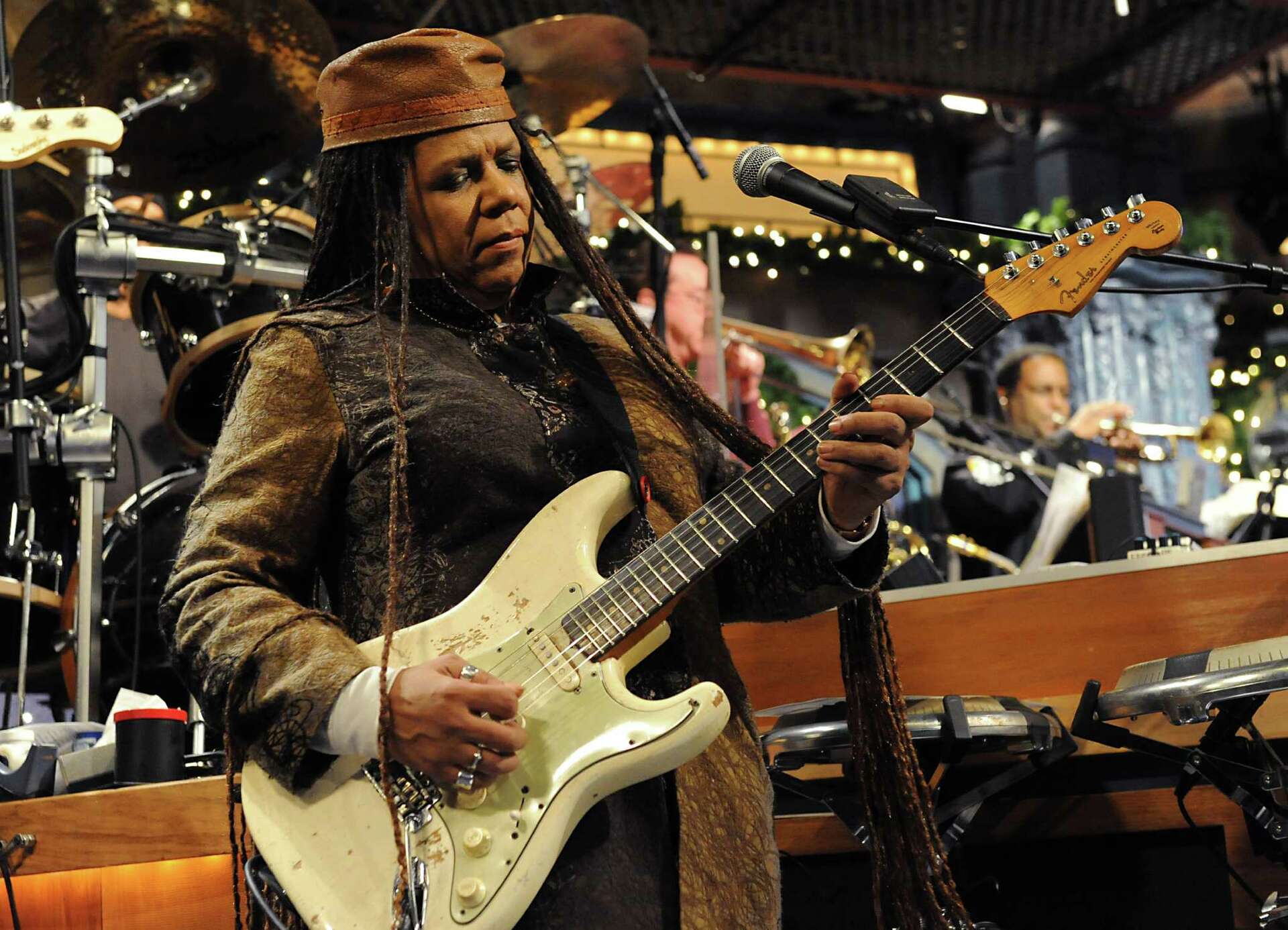 How an Albany girl and self-taught guitarist landed Letterman gig