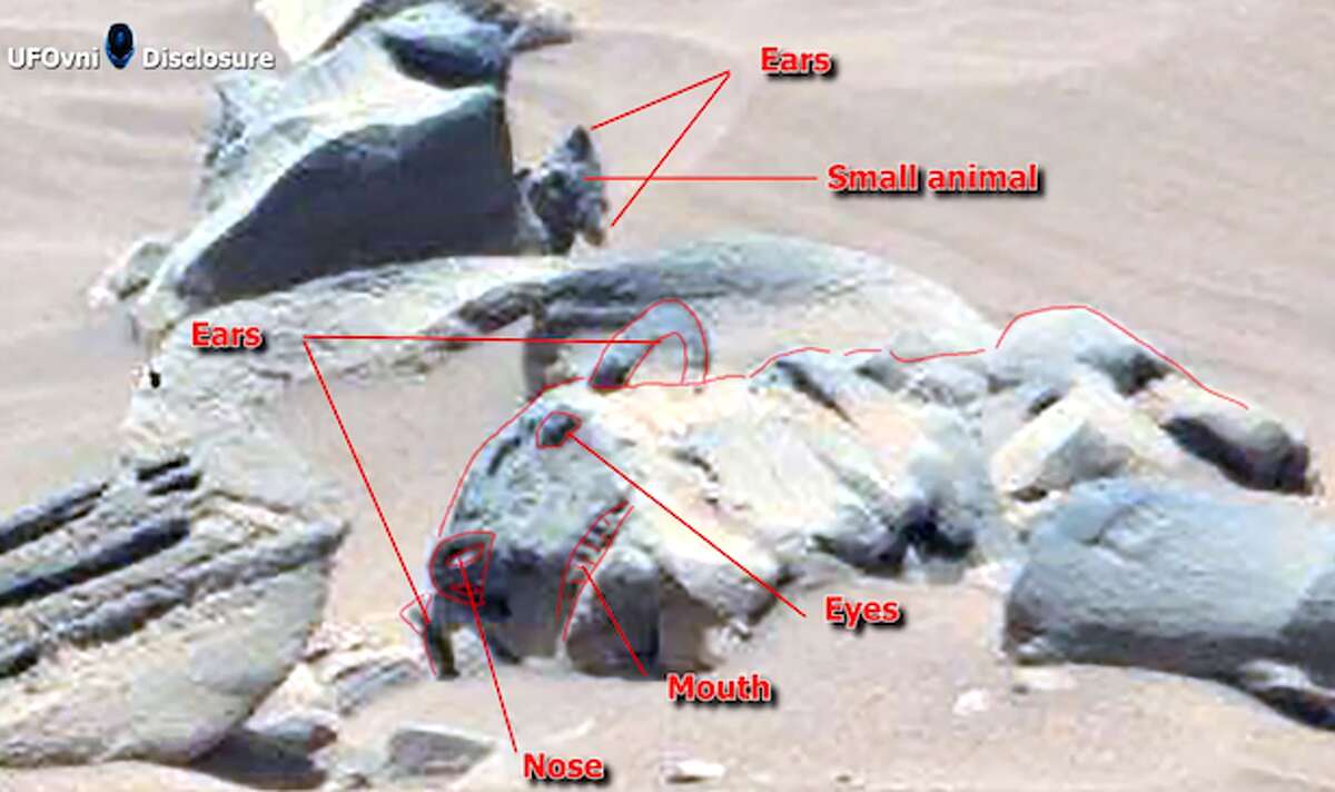 A cat statue on Mars? Believers attempt to explain