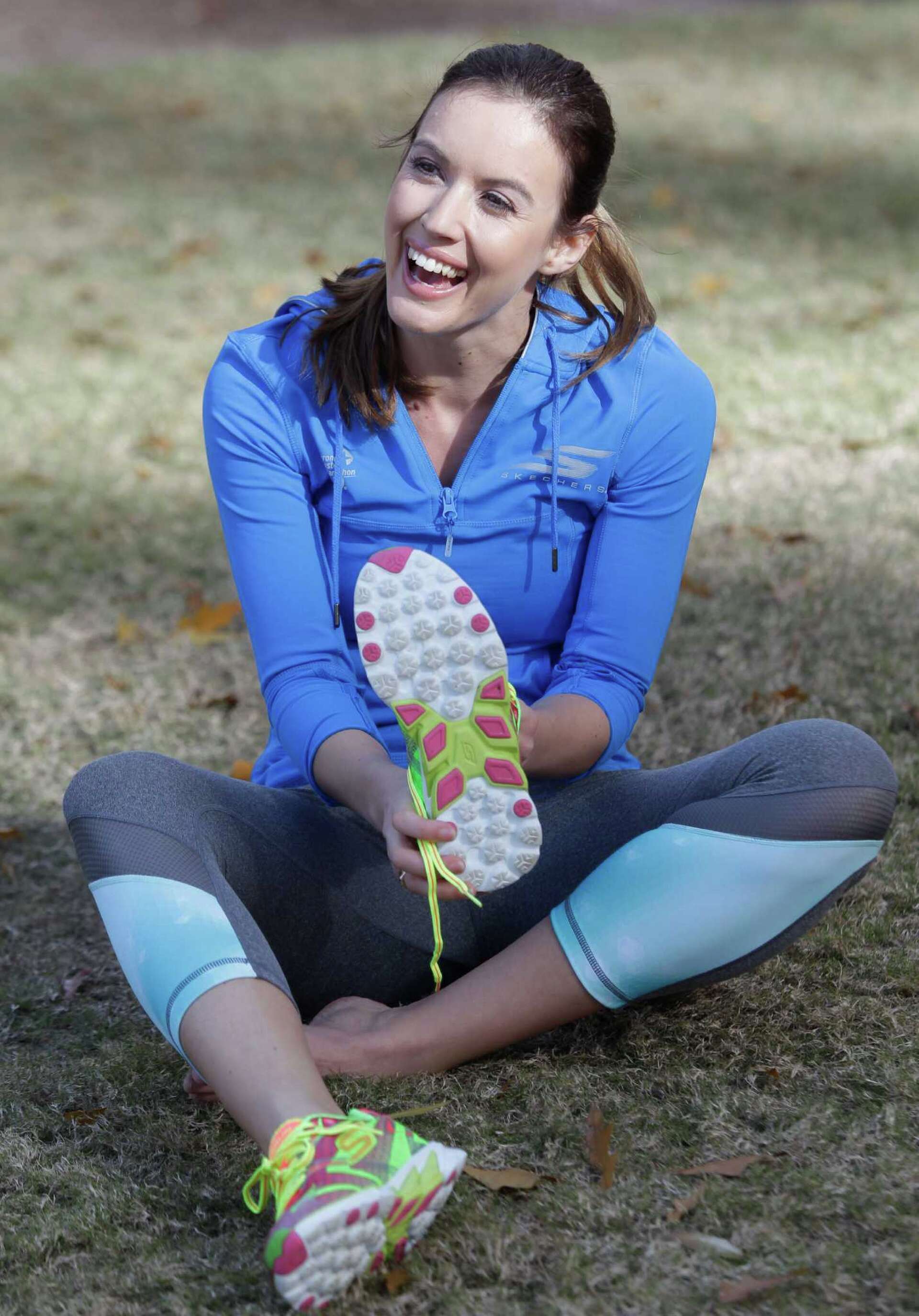 Running helps TV personality Charlie Webster gain clarity