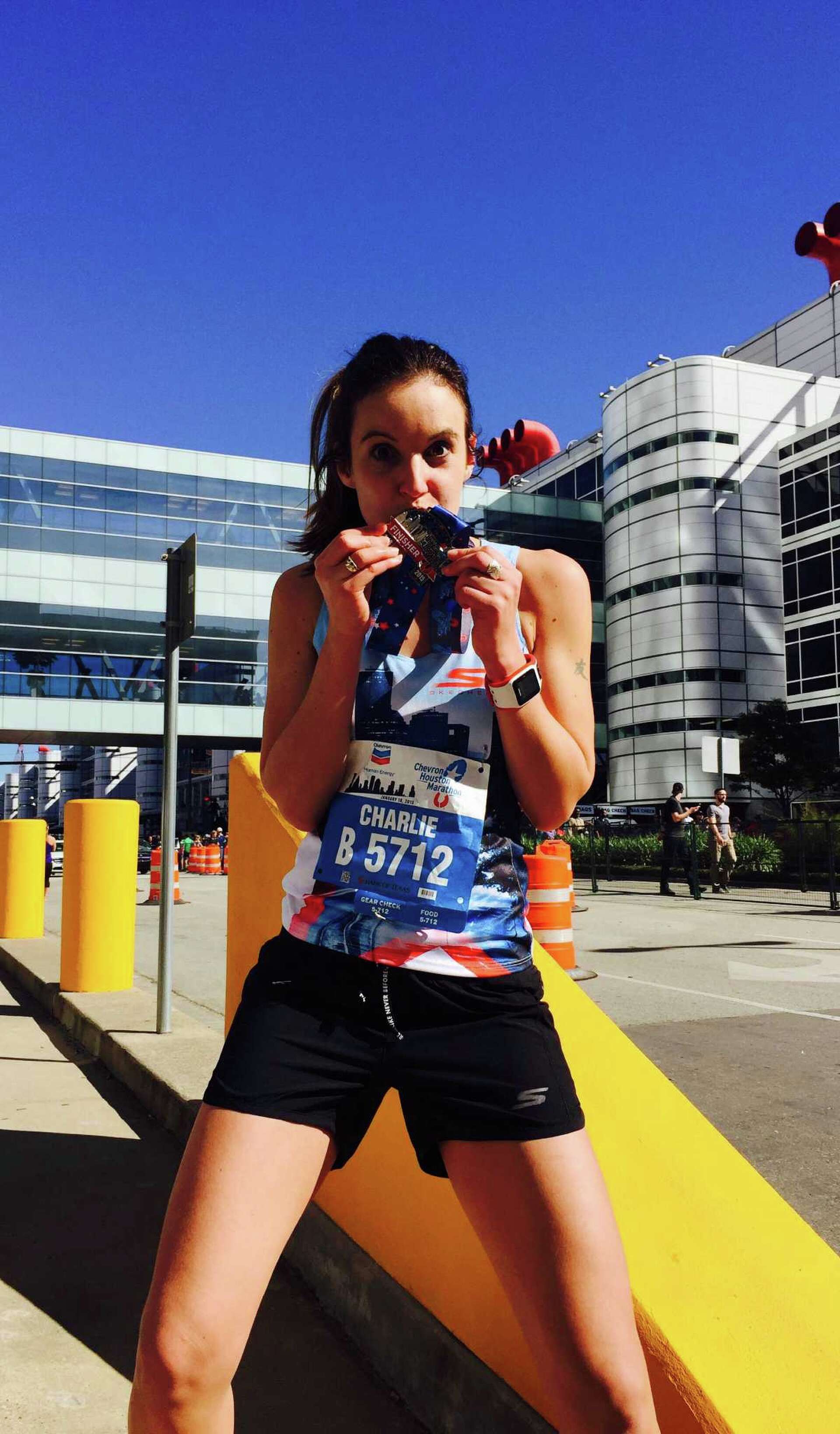 Running helps TV personality Charlie Webster gain clarity