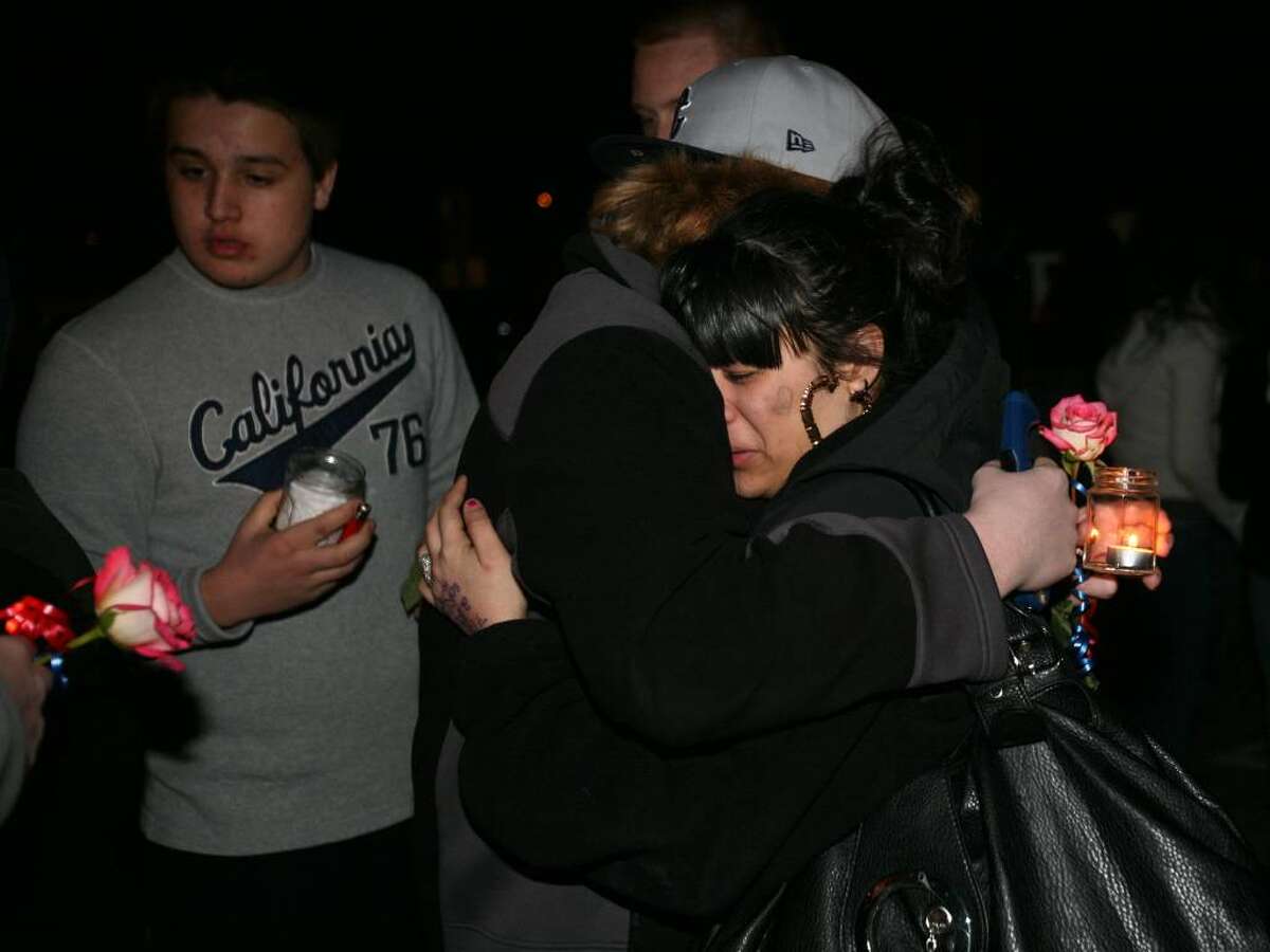 Mourners remember Milford siblings killed in crash