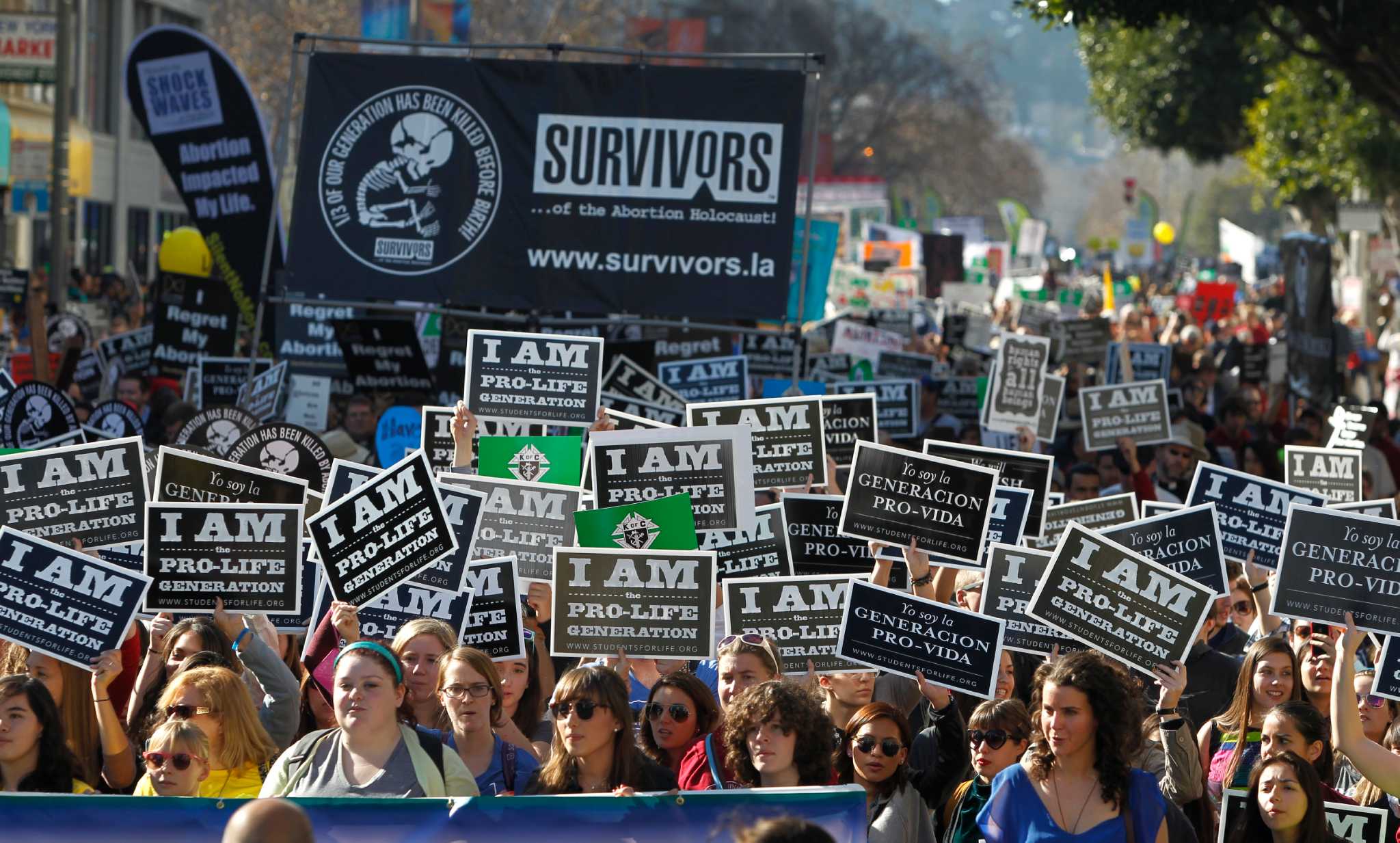 Thousands join antiabortion march in S.F.
