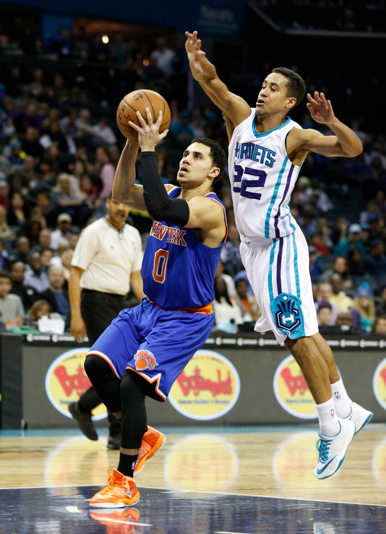 Knicks' win streak ends