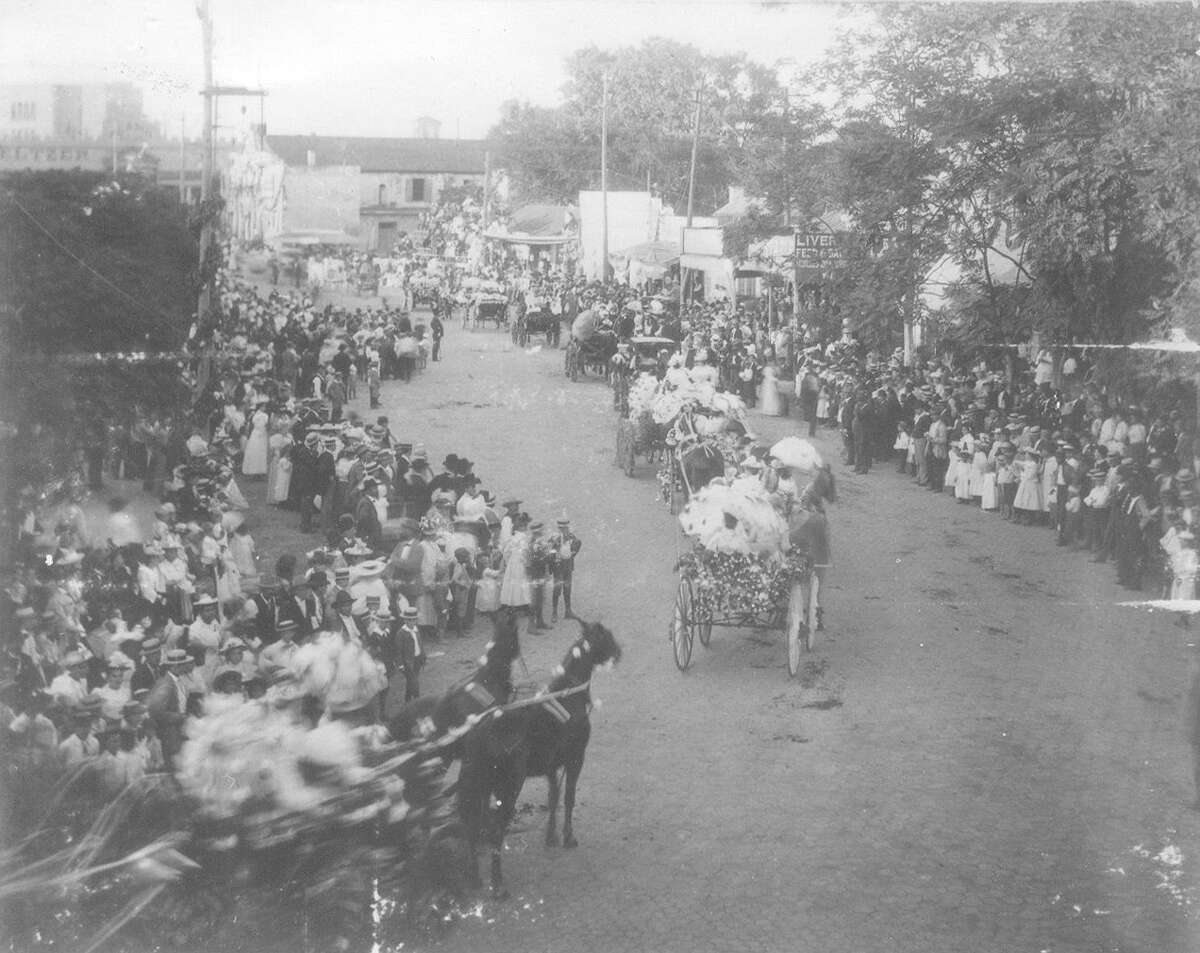 Parade was originally a literal battle of flowers