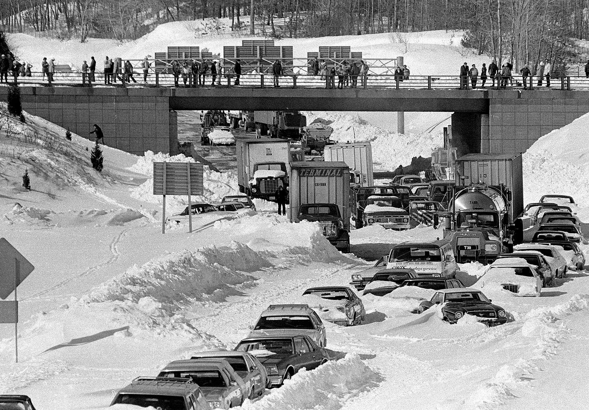 A look back at historic snow storms
