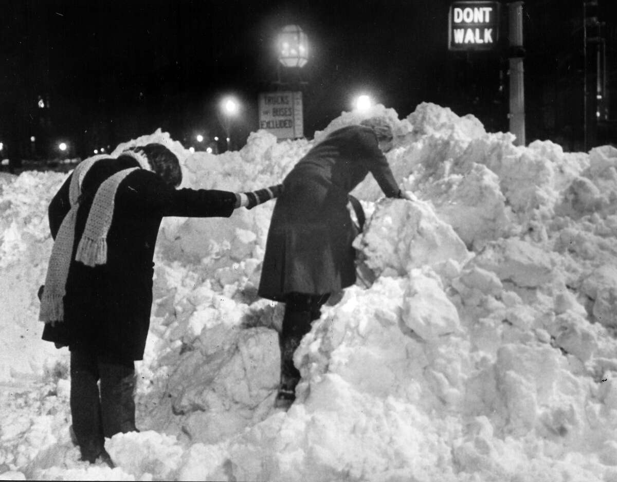 A look back at historic snow storms