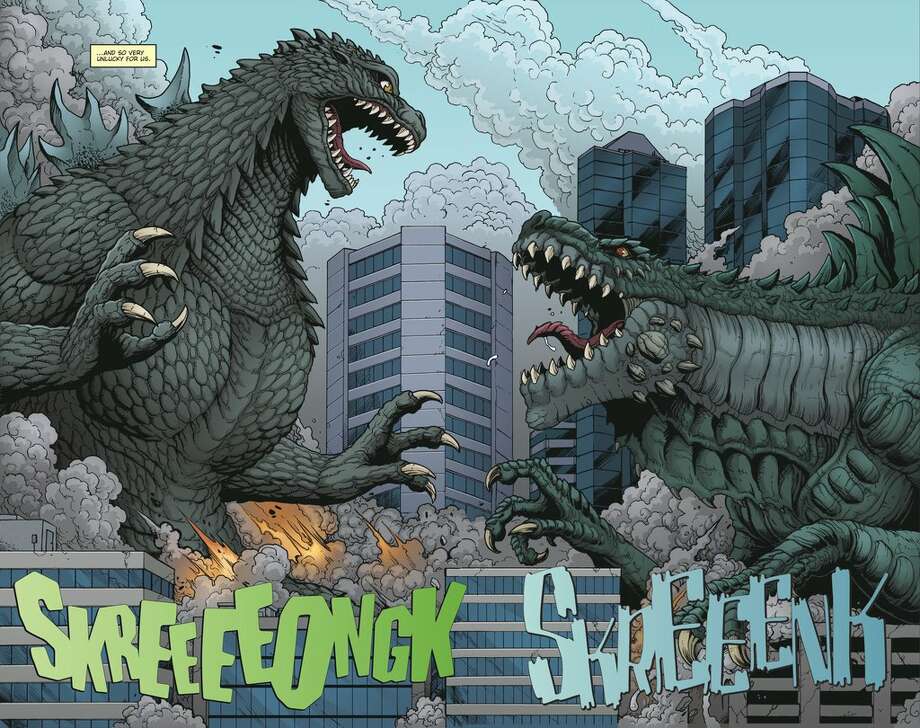 Matt Frank's 'Godzilla: Planet of the Monsters' art is massive - San ...