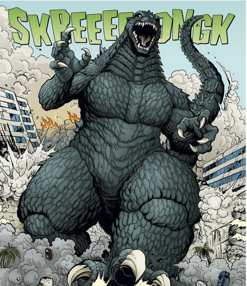 Matt Frank's 'Godzilla: Planet of the Monsters' art is massive - San ...