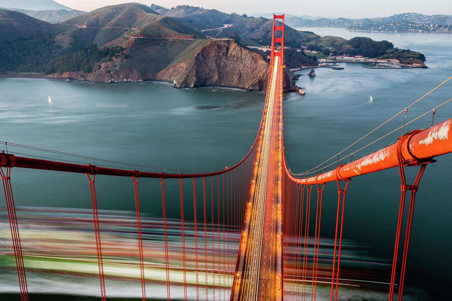 A photographer's view from a Golden Gate tower
