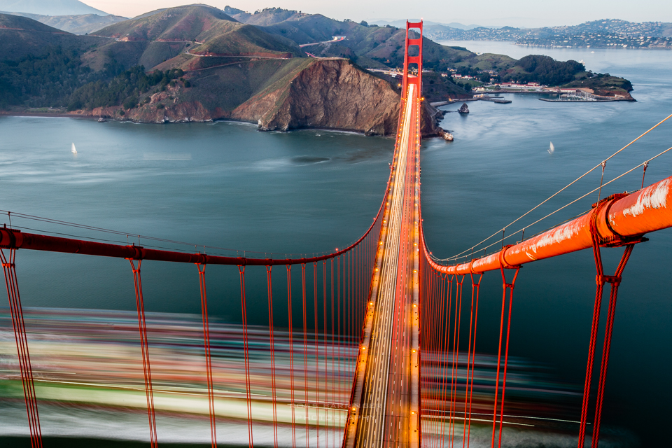 A photographer's view from a Golden Gate tower