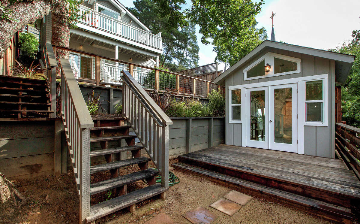 Decks, inviting outdoor spaces are standouts of Mill Valley home