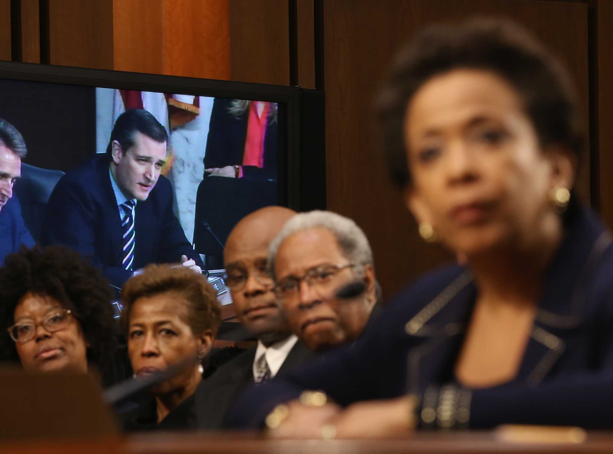 Obama attorney general nominee spars with Republicans over immigration