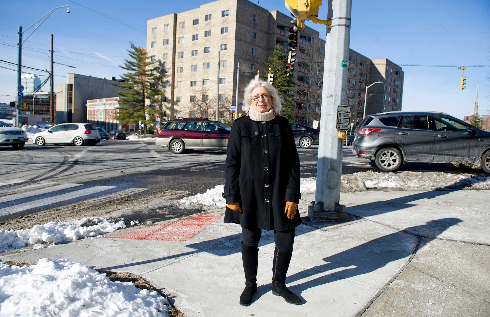 Angela Carella: Stamford's 5-way intersection is city pedestrian's Everest