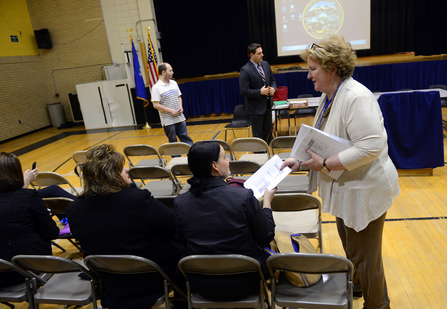 At Bridgeport school budget forum, questions of funding