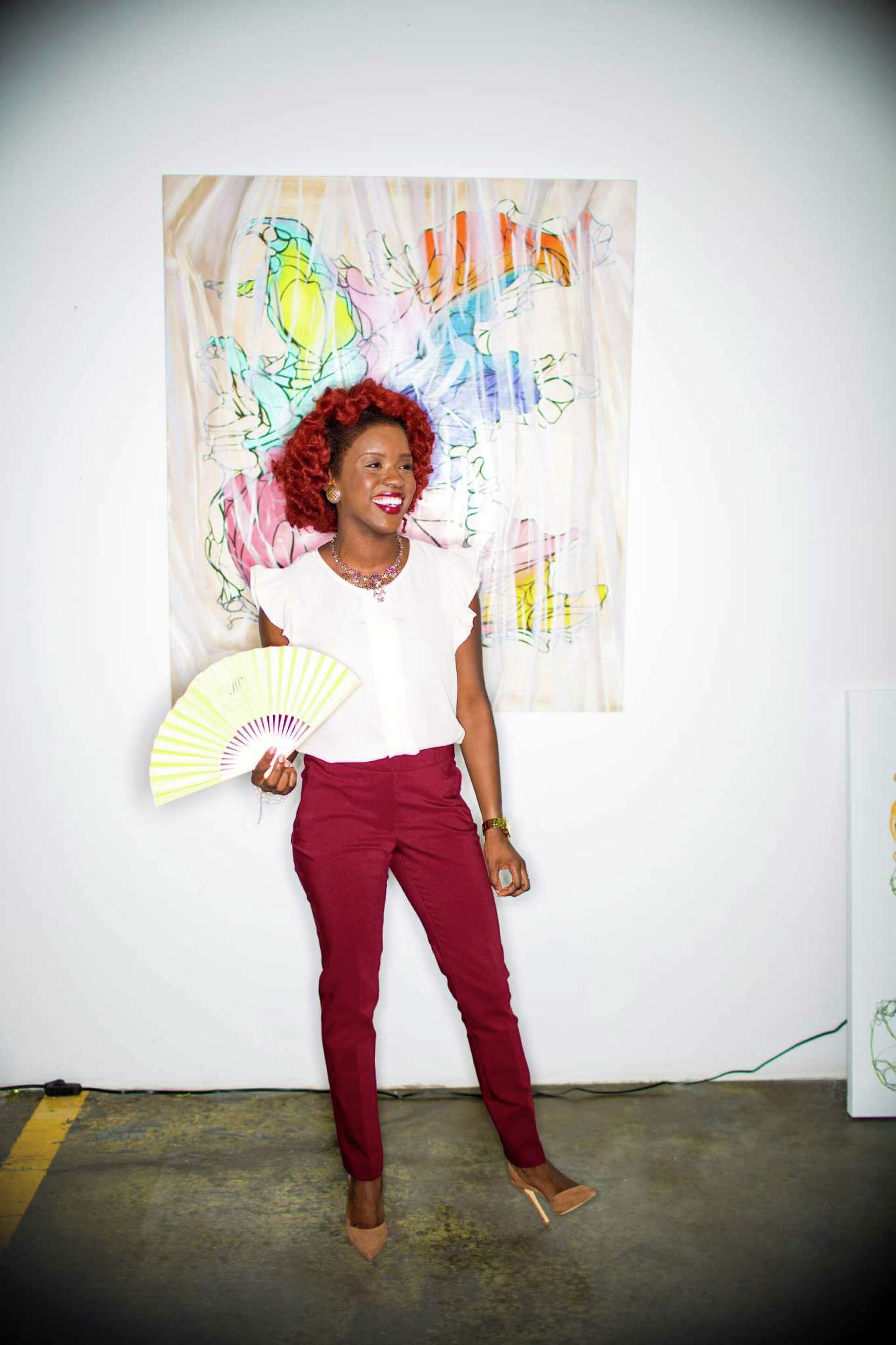 Office style: Ashley Small goes big with color, creativity