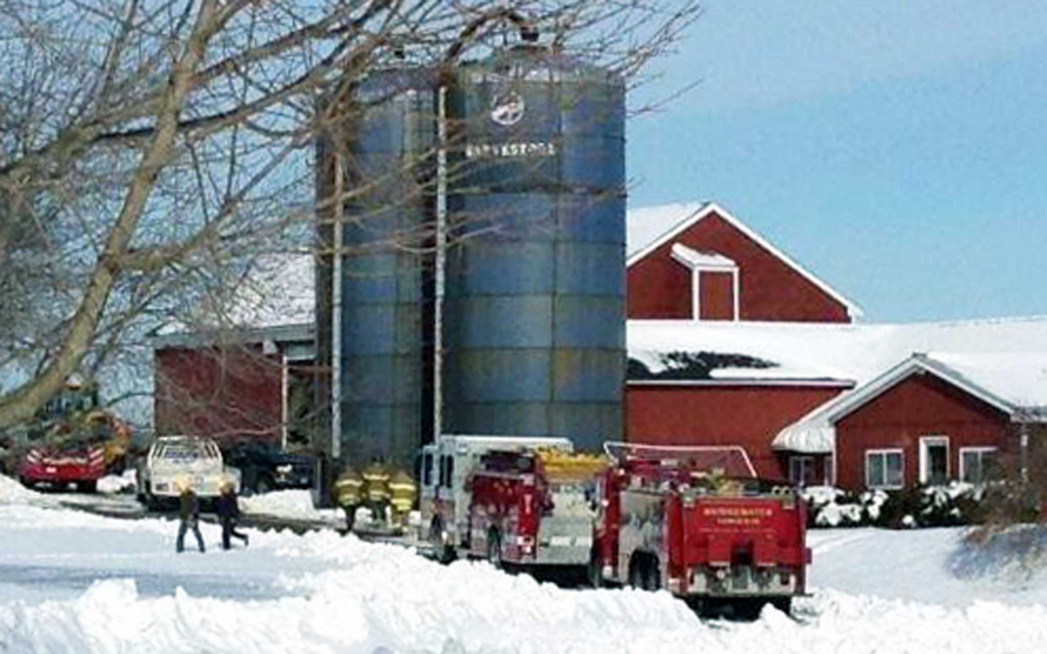 Barn fire quickly quelled in Bridgewater