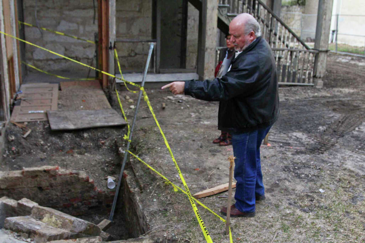 Architecture firm finds century-old cistern under Halff House in ...