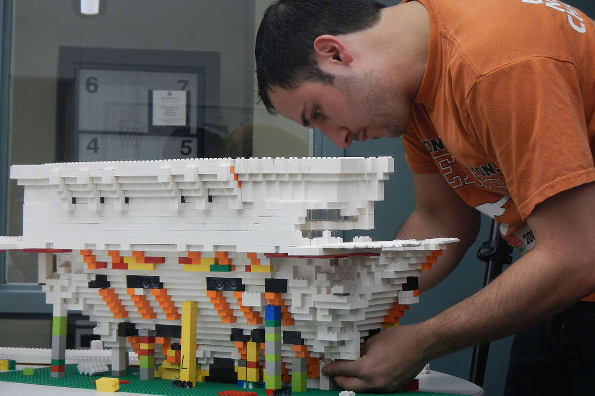 Student builds University of Texas Tower entirely out of Legos