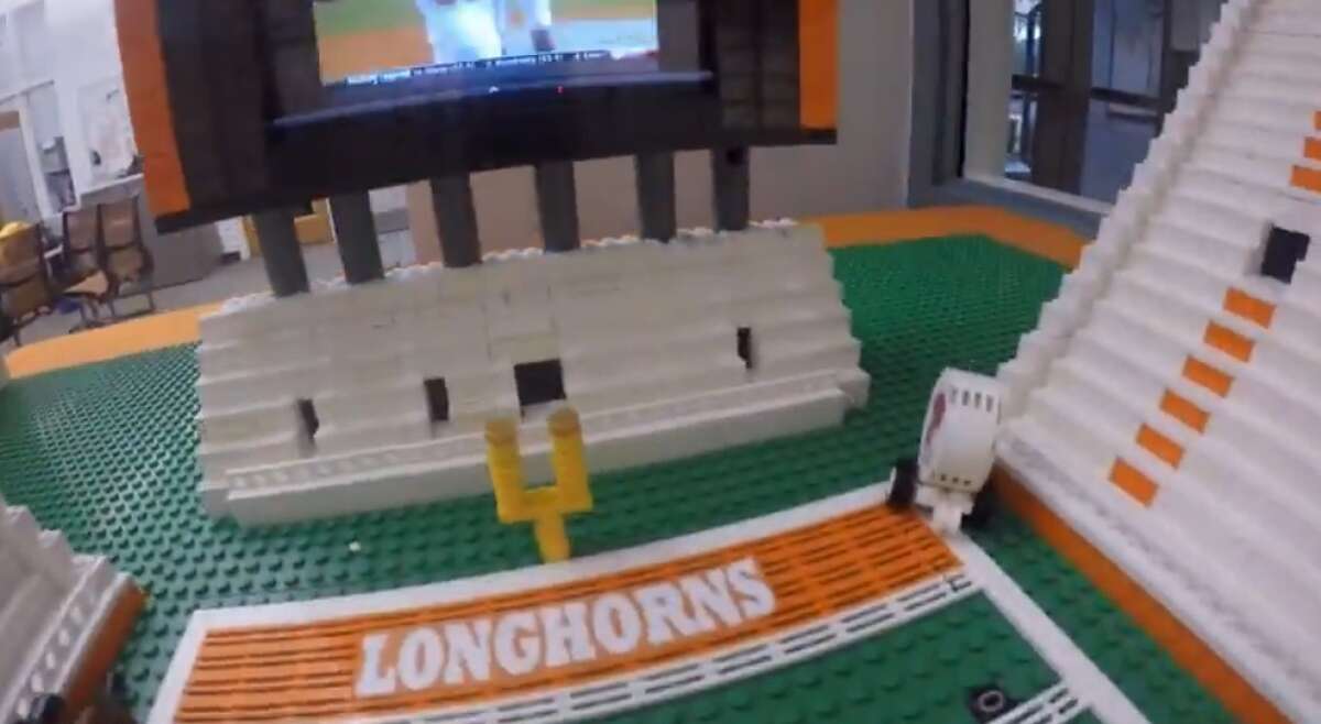 Student builds University of Texas Tower entirely out of Legos