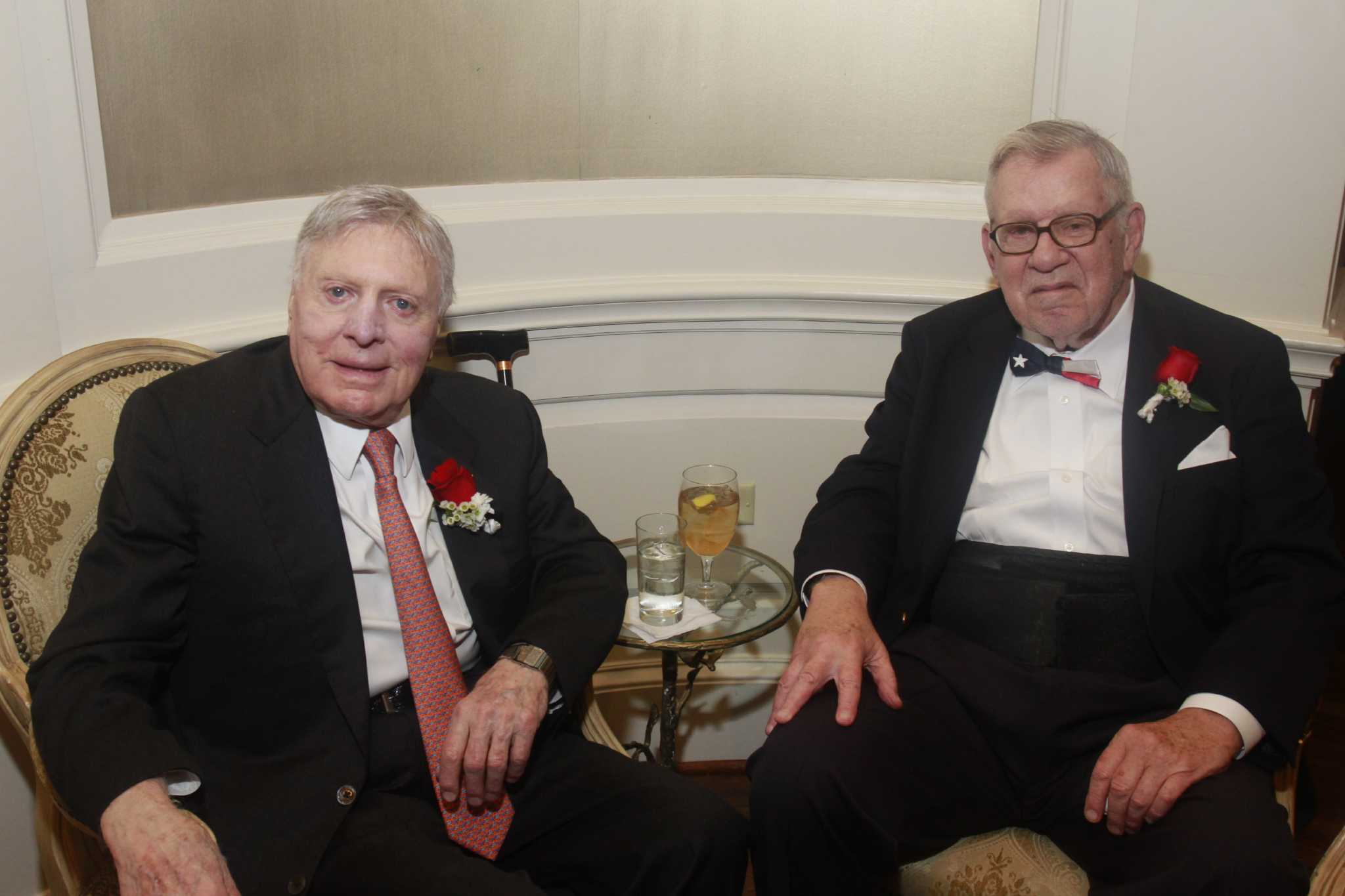 Local luminaries roast Bill Hobby for 83rd birthday