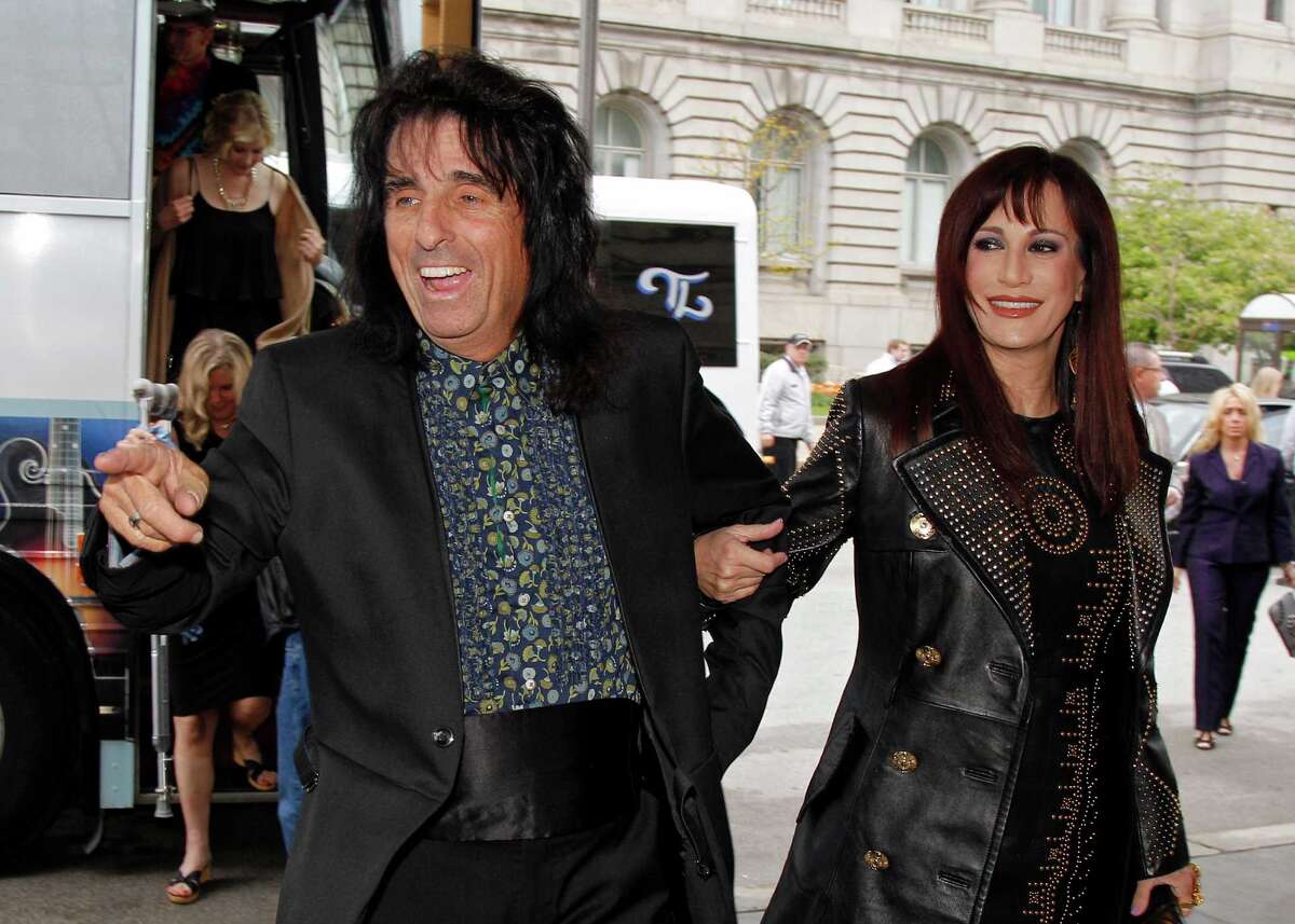 Alice Cooper happy to spend Valentine's Day with his tormenter