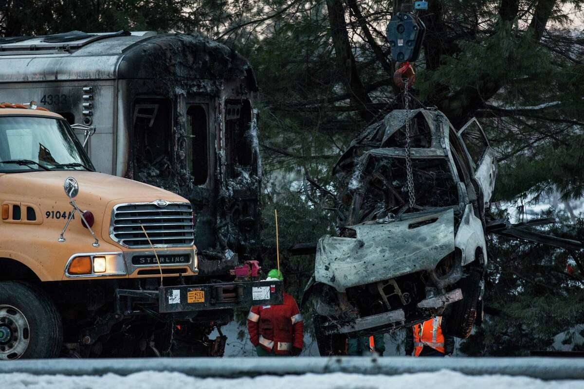 Investigators assemble details of Valhalla crash