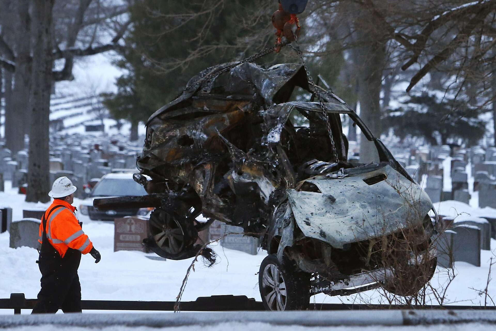 Investigators assemble details of Valhalla crash