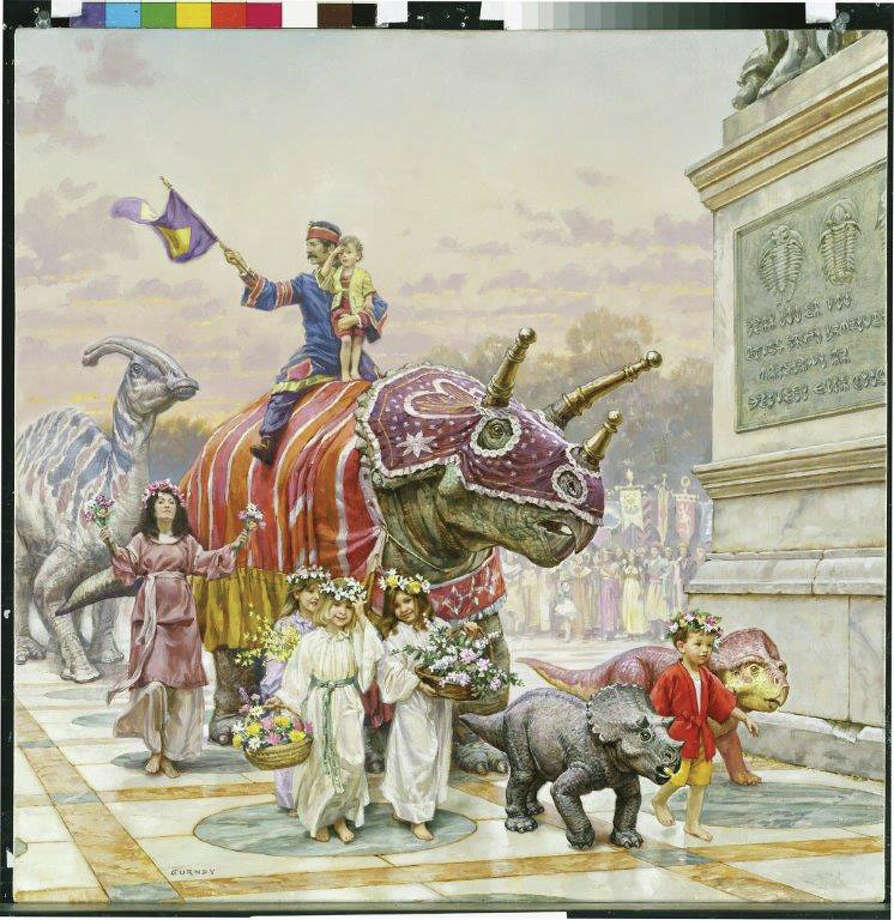 Stamford museum presents the world of 'Dinotopia' - Connecticut Post