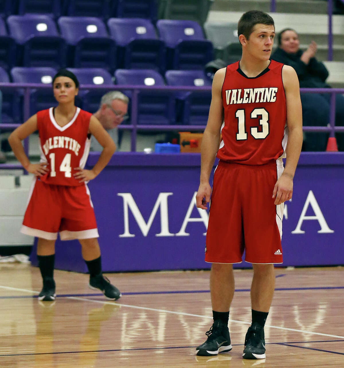 Yes, she plays like a girl in Valentine