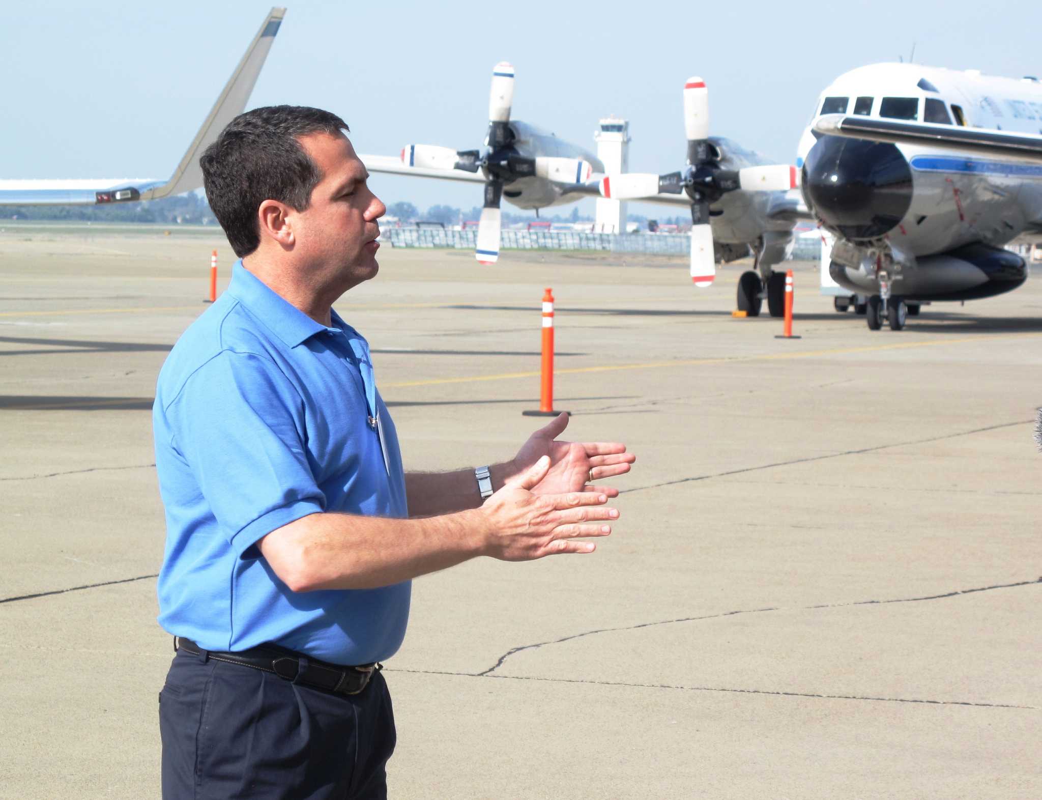 Researchers fly into heart of California storm to gather key data