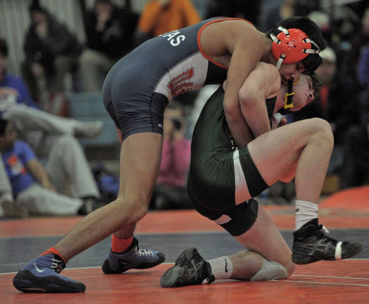 New Milford wrestling team takes down Danbury