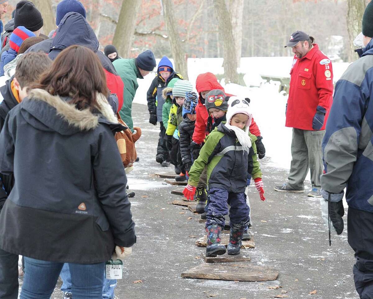 Scouts enjoy day of fun at nature center