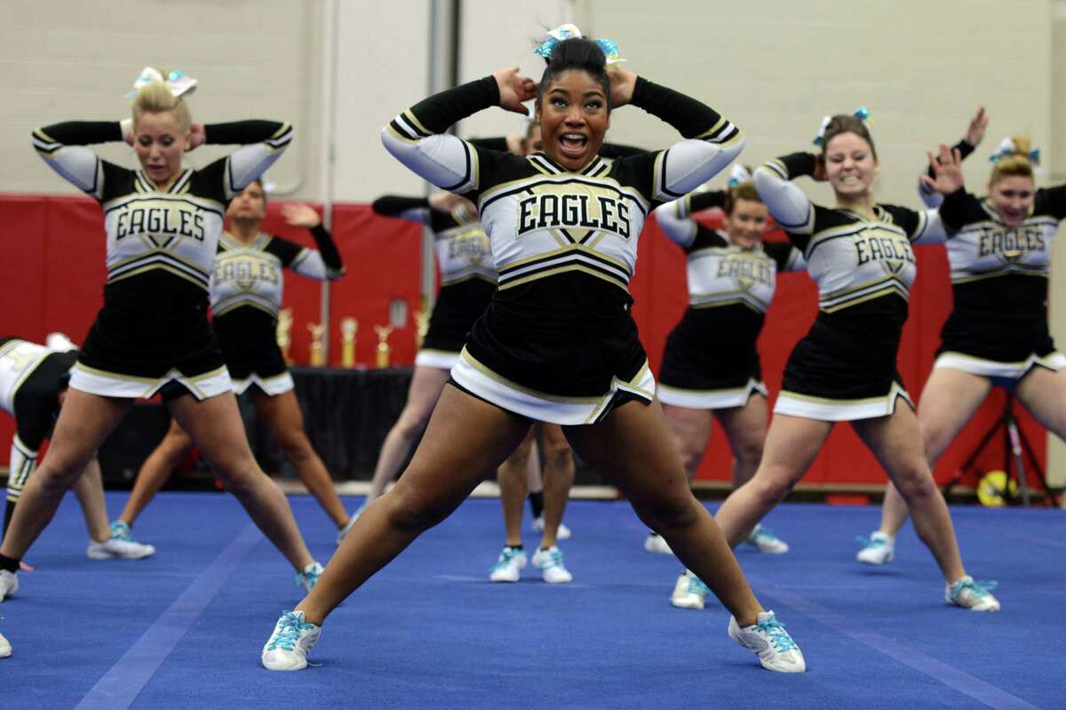 Ludlowe wins FCIAC cheerleading