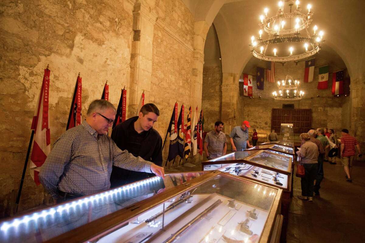 Alamo exhibit features guns of the Old West