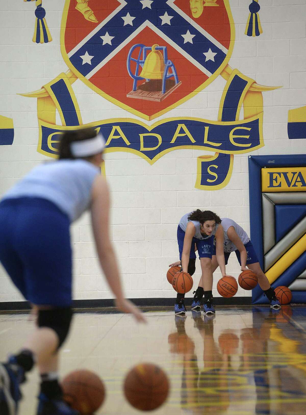 Photos: Evadale Lady Rebels prepare for playoffs
