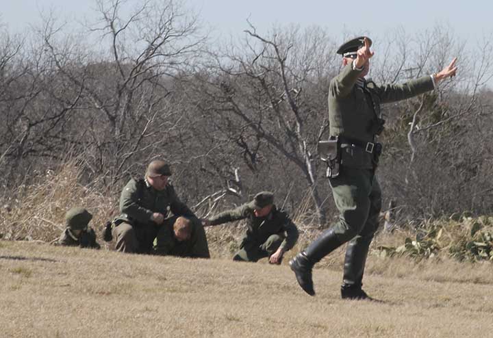German soldier shot during reenactment at state park