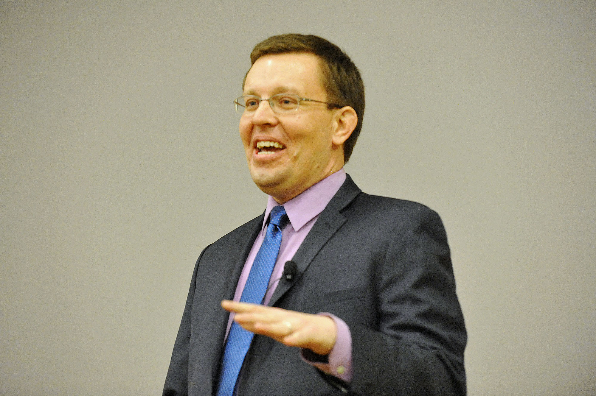 GivingTuesday founder Timms speaks in Stamford