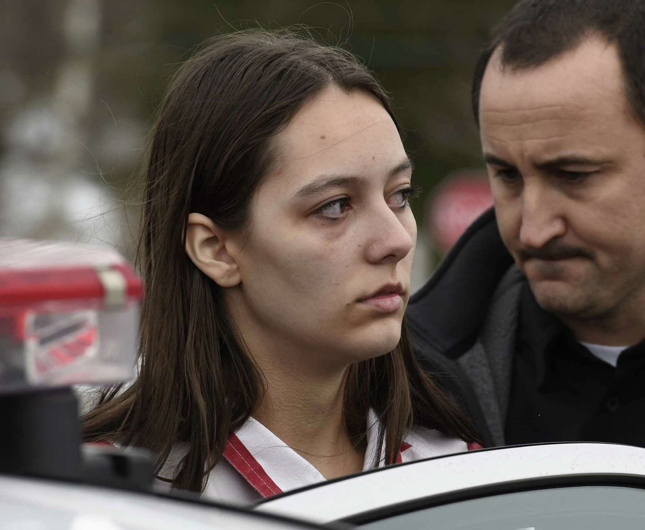 Not-guilty pleas in child's slaying