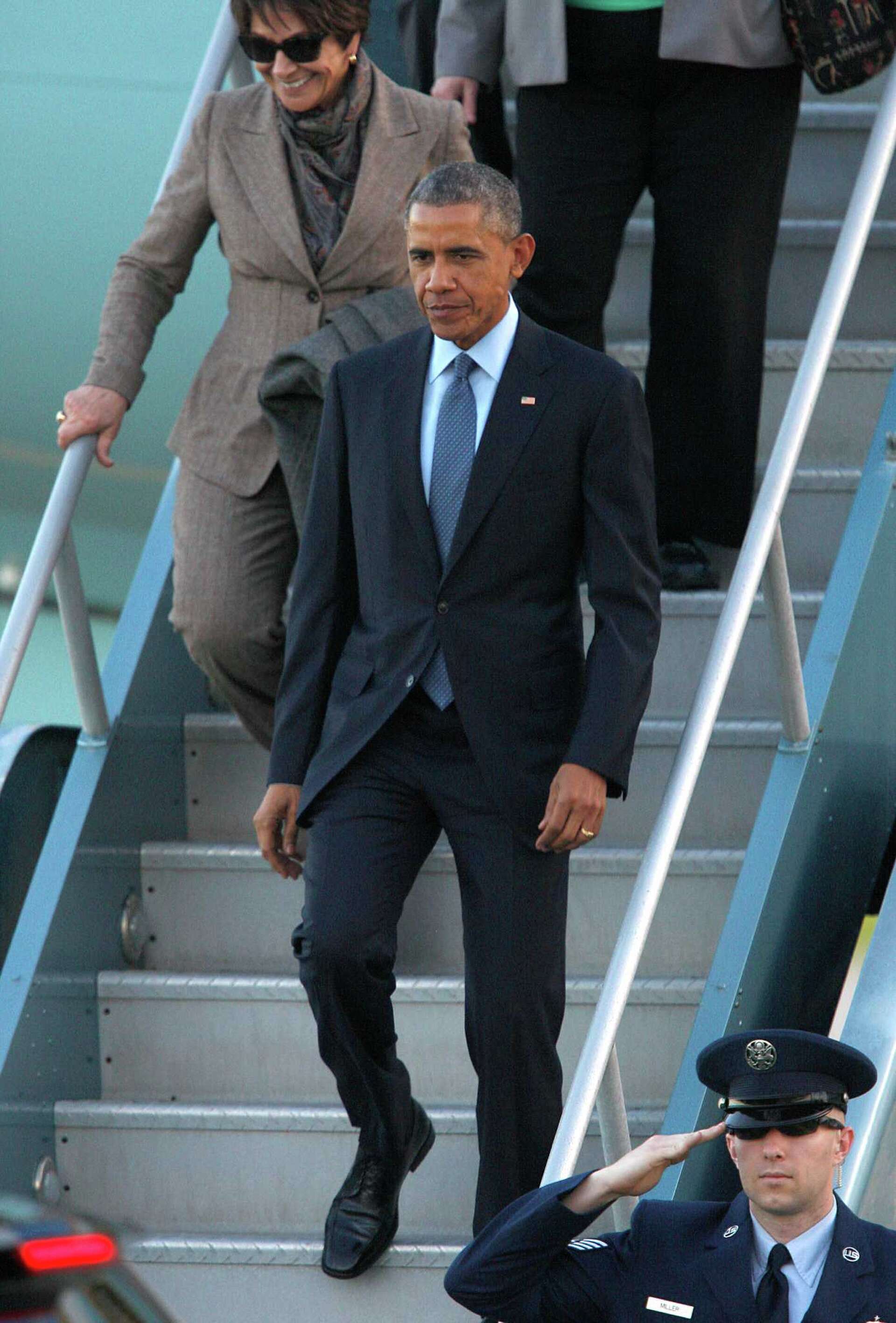 Obama arrives in Bay Area for 20th time as president