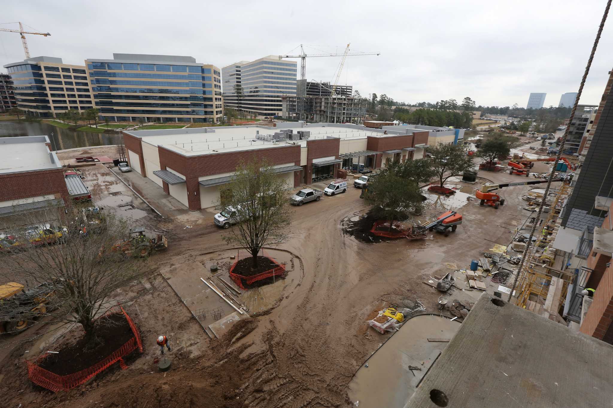 High-density developments rise in The Woodlands