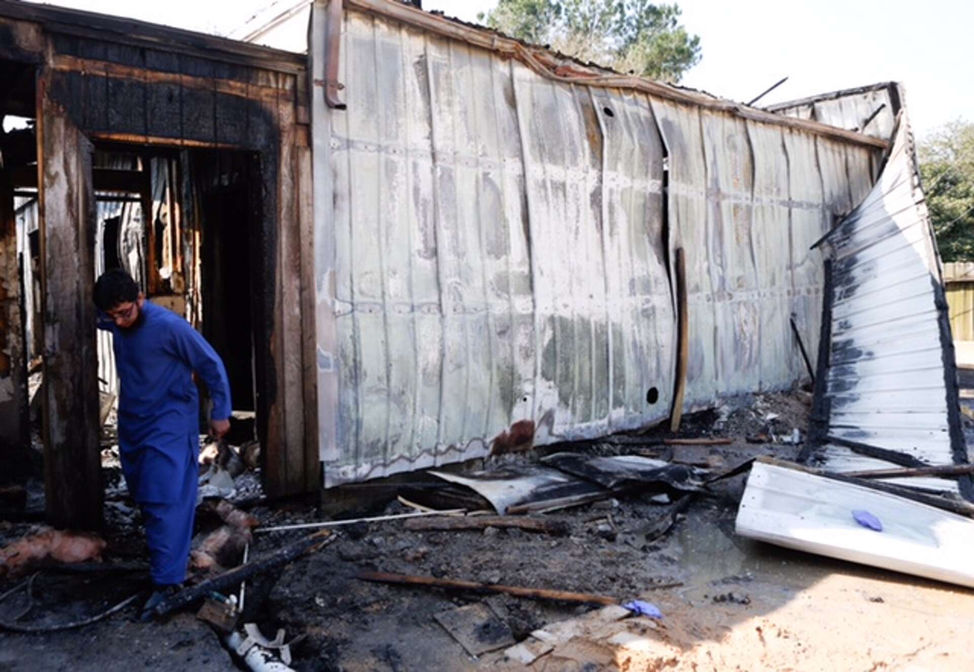 Arson suspected in fire at Islamic center