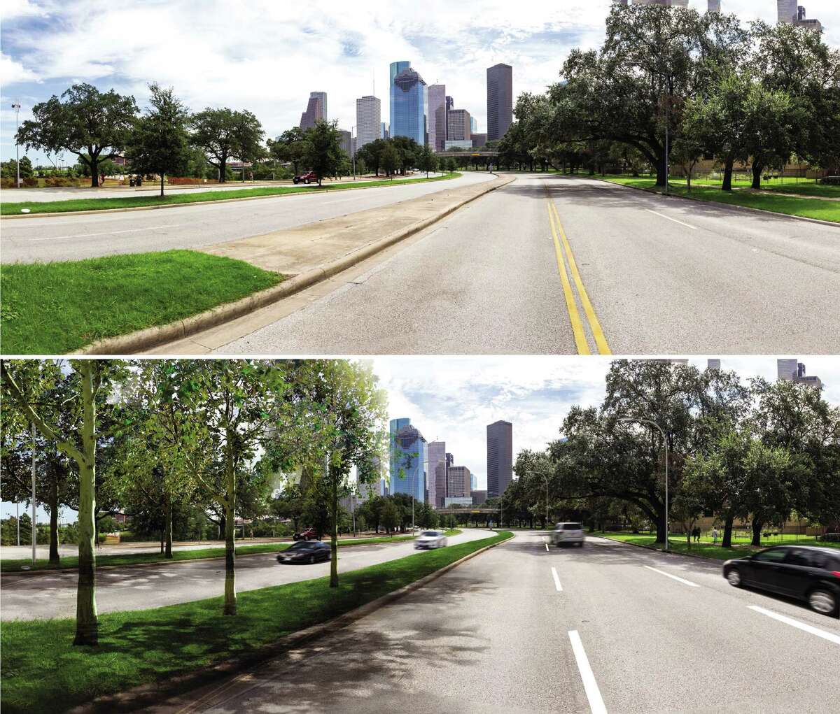Changes aim to put the 'park' back in Allen Parkway