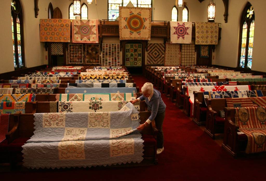 A Quilt Exhibit: Fabrics and Fabrications