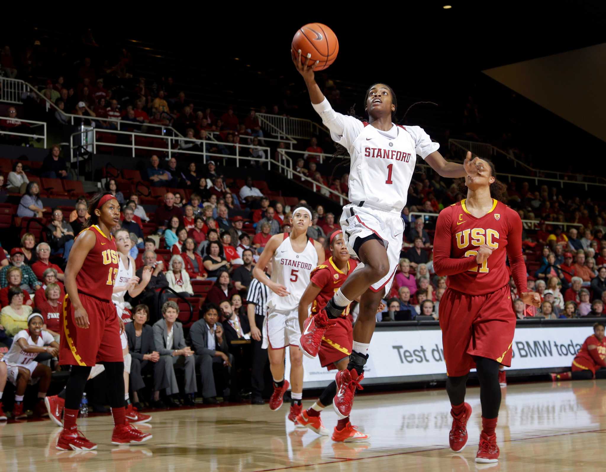 Stanford rolls over USC in 2nd half 79-60