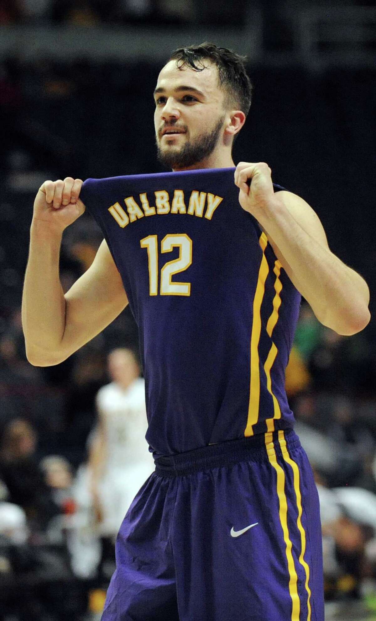 Spotlight widens for UAlbany hoops hero Hooley