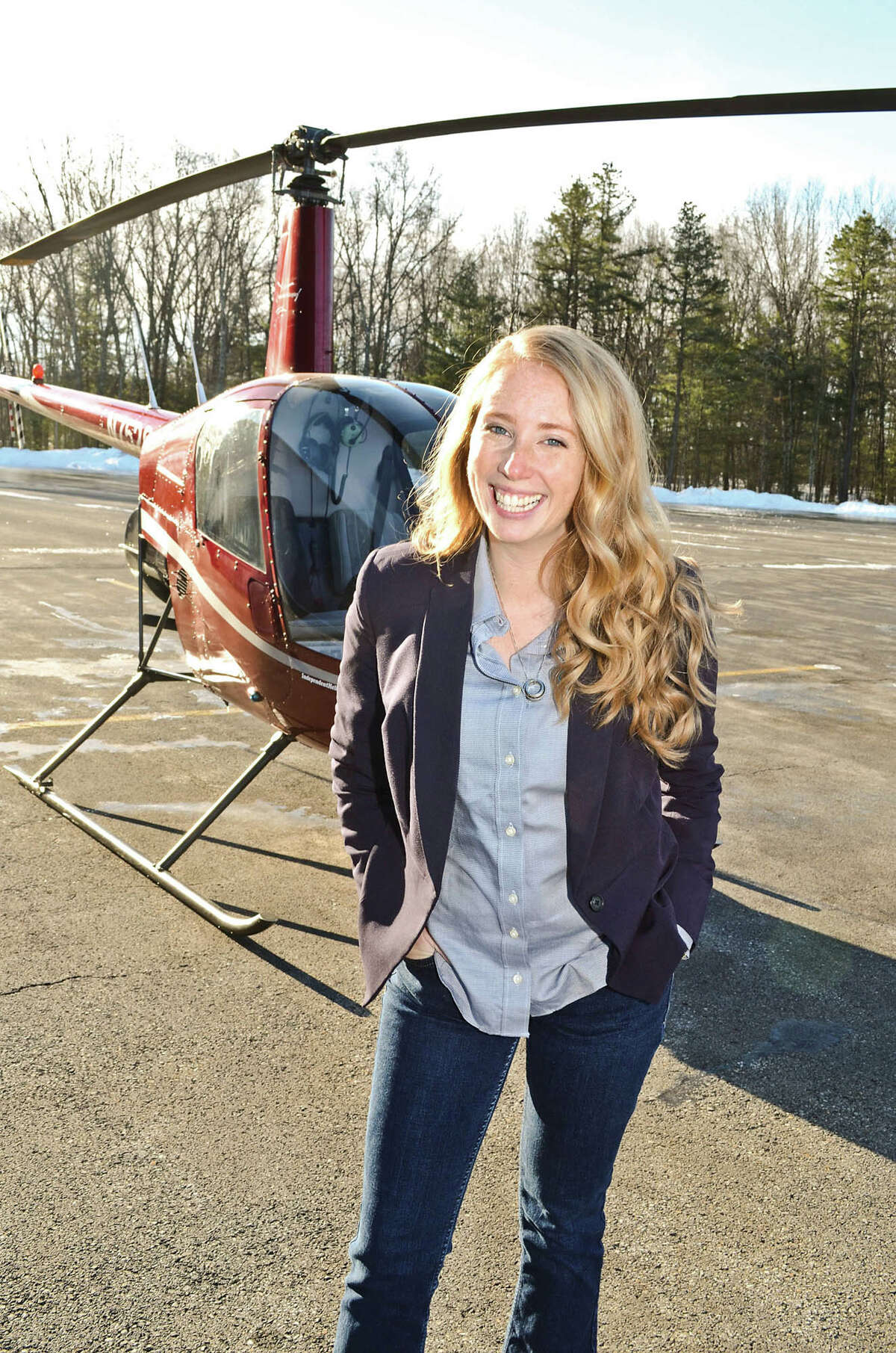 Heather Howley’s helicopter business is soaring