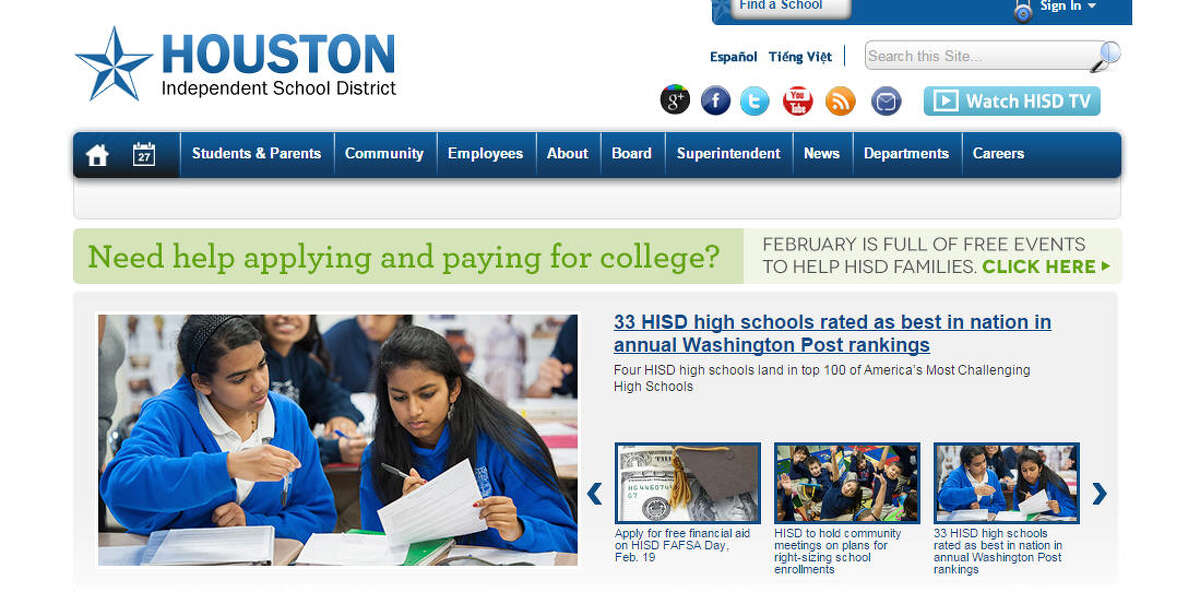 HISD schools among nation's most challenging